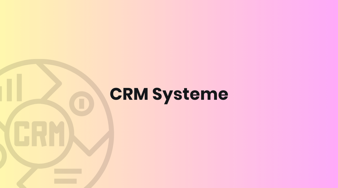 5 (fast) kostenlose CRM Systeme für kleine Unternehmen